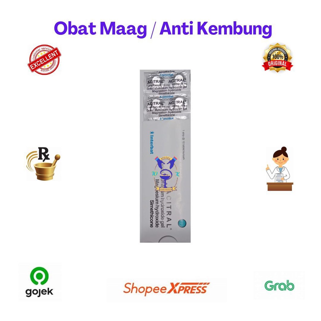 Jual ACITRAL TABLET 10S | Shopee Indonesia