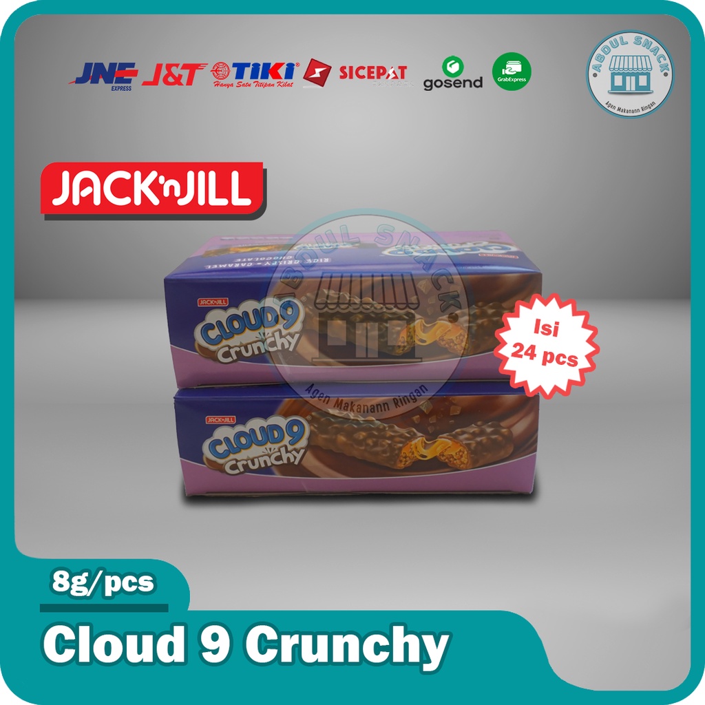 Jual Cloud 9 Crunchy Chocolate Cloud9 Coklat Wafer Bar 1 Box isi 24 pcs | Shopee Indonesia
