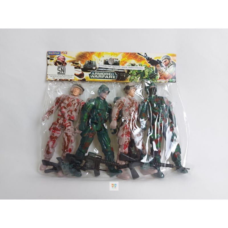 Jual Mainan Tentara Action Figure Army Militer Military Tinggi 17 CM | Shopee Indonesia