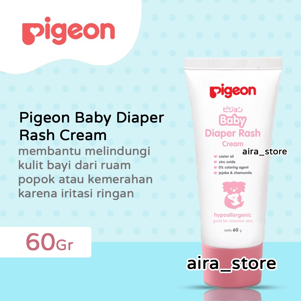 Jual Pigeon Baby Diaper Rash Cream - 60Gr | Shopee Indonesia