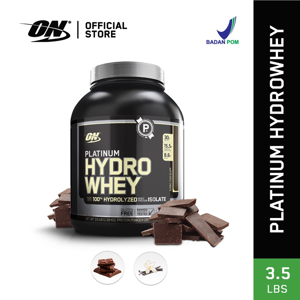 Jual Optimum Nutrition Platinum Hydro Whey 3.5 lbs | Shopee Indonesia