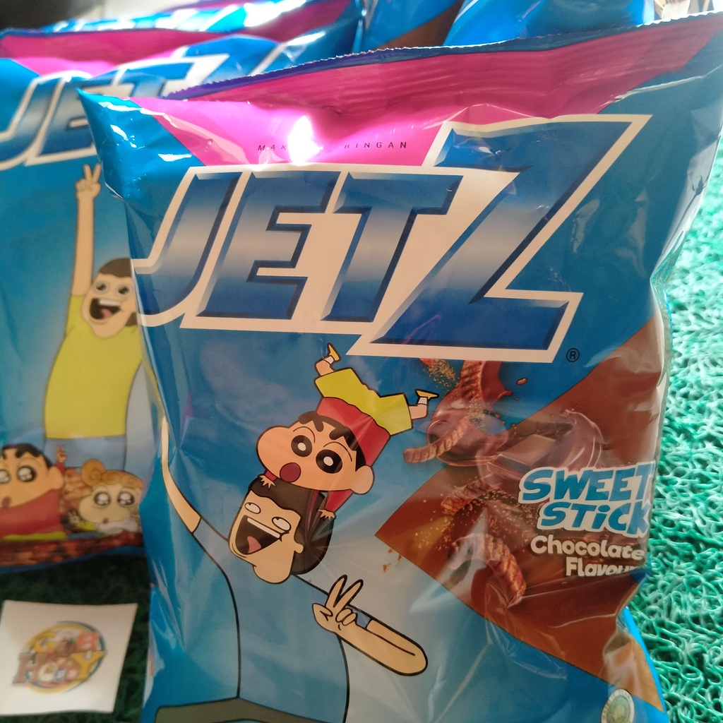 Jual Jetz Sweet Stick Chocolate 65 Gr - Spesial Crayon Shinchan x ...