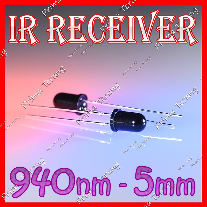 Jual 5mm LED Infrared IR Receiver 940nm Photodiode Phototransistor ...