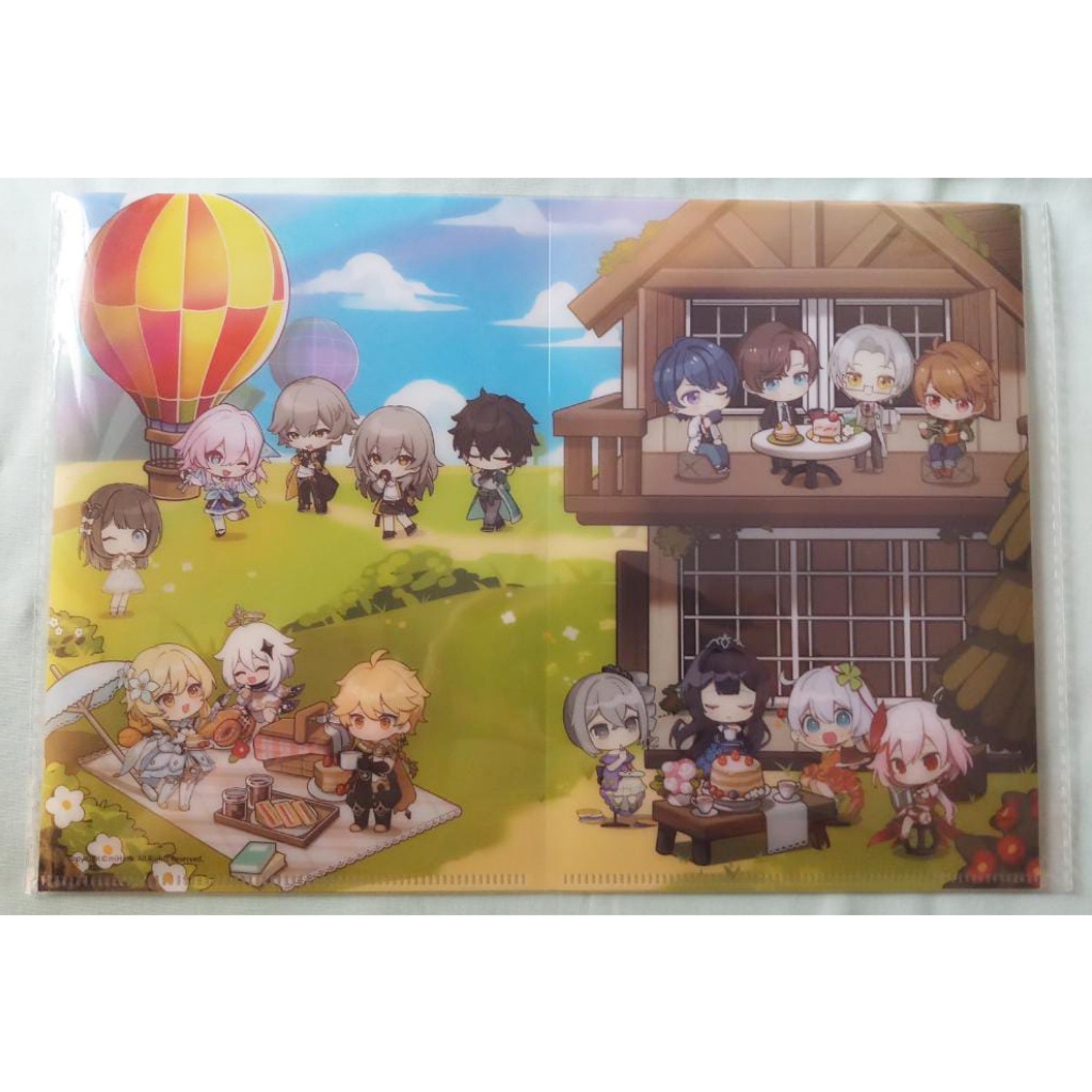 Jual HoyoFest 2022 Clear File A4 | Clearfile | Merchandise Tears of Themis | Honkai Genshin ...
