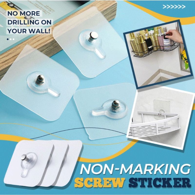 Jual Hook paku baut tempel gantungan tanpa merusak dinding | Shopee ...