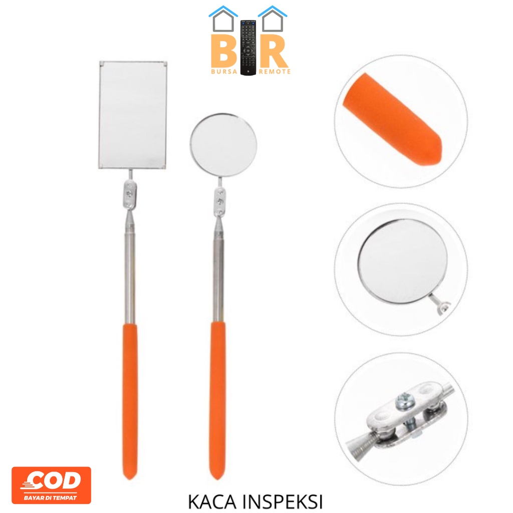 Jual Kaca Inspeksi Model Bulat Dan Kotak 6500 R-3 Telescopic Inspection ...