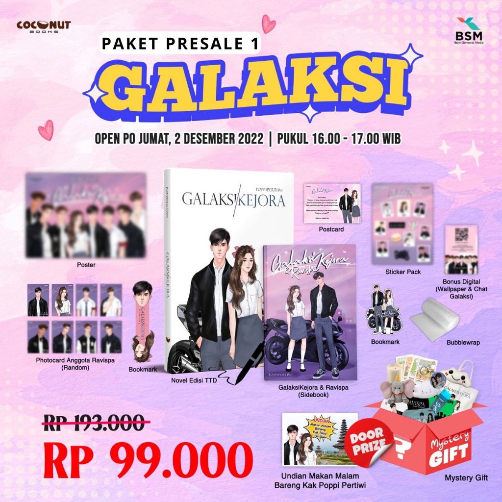 Jual Buku Novel Galaksi Kejora - Poppi Pertiwi - Coconut Books | Shopee Indonesia
