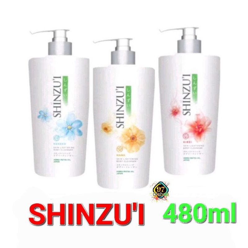 Jual SHINZUI BODY CLEANSER PUMP BOTOL JUMBO 480ml | Shopee Indonesia
