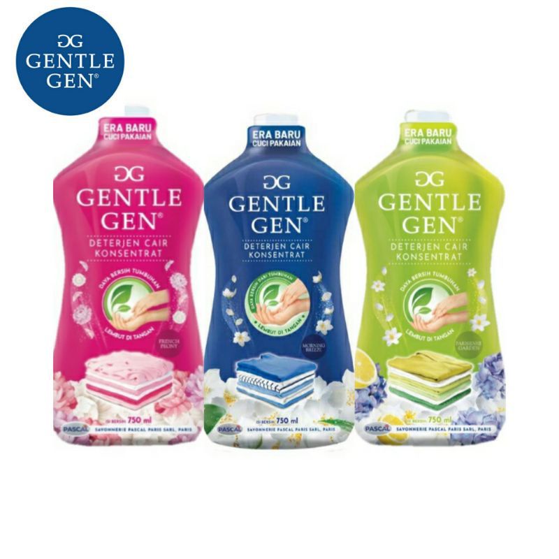Jual Gentle Gen Deterjen Cair Konsentrat Pencuci Pakaian All Varian ...