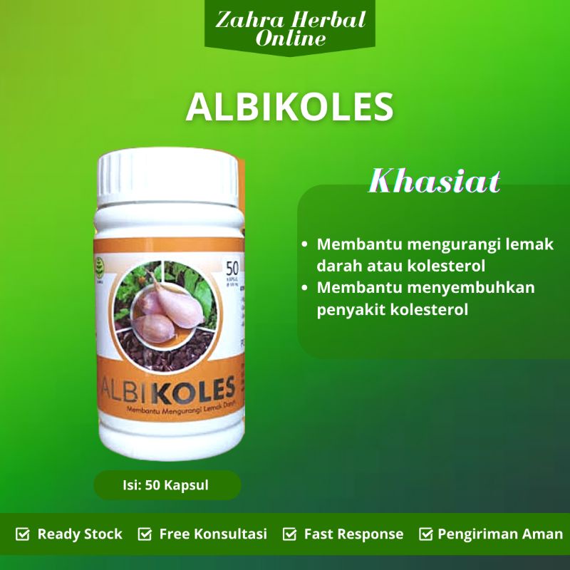 Jual Albiruni Albikoles Obat Kolesterol Obat Herbal Kolesterol | Shopee ...