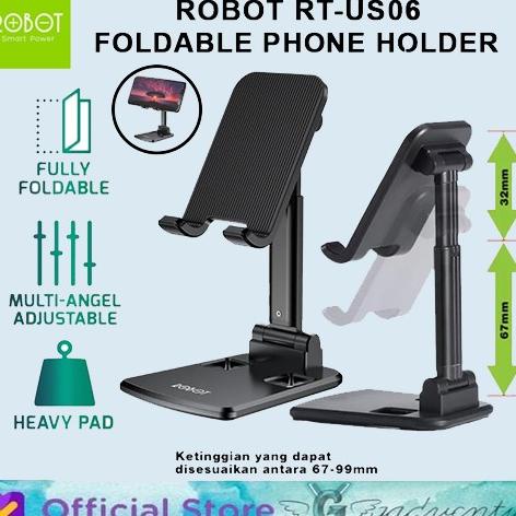 Jual OASE OLIKE Mini Foldable Phone Holder HP Meja Desktop Table ROBOT ...
