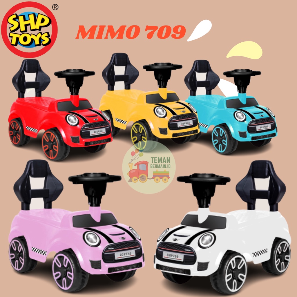 Jual Mainan SHP Toys Ride on Car MIMO 709 Maenan Mobilan Anak | Shopee ...