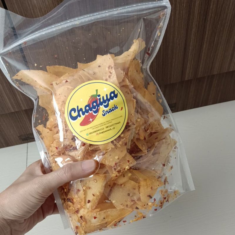 Jual CHAGIYA KERIPIK SINGKONG PEDAS CHILI OIL | Shopee Indonesia