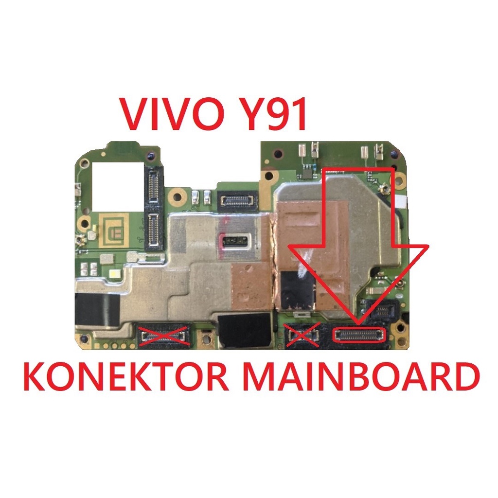 Jual Konektor Mainboard VIVO Y91 38 PIN DI MESIN Fpc Mainboard to ...