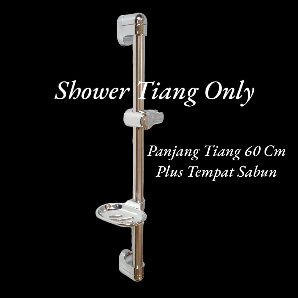 Jual Tiang Shower Mandi Ukuran 60 CM PLUS TEMPAT SABUN MANDI | Shopee ...