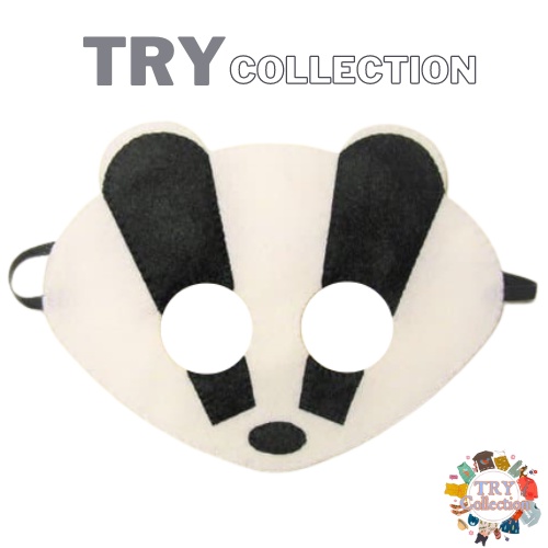 Jual [TRY COLLECTION] Topeng Mask Desain Hewan Musang Luwak Bahan Kain ...
