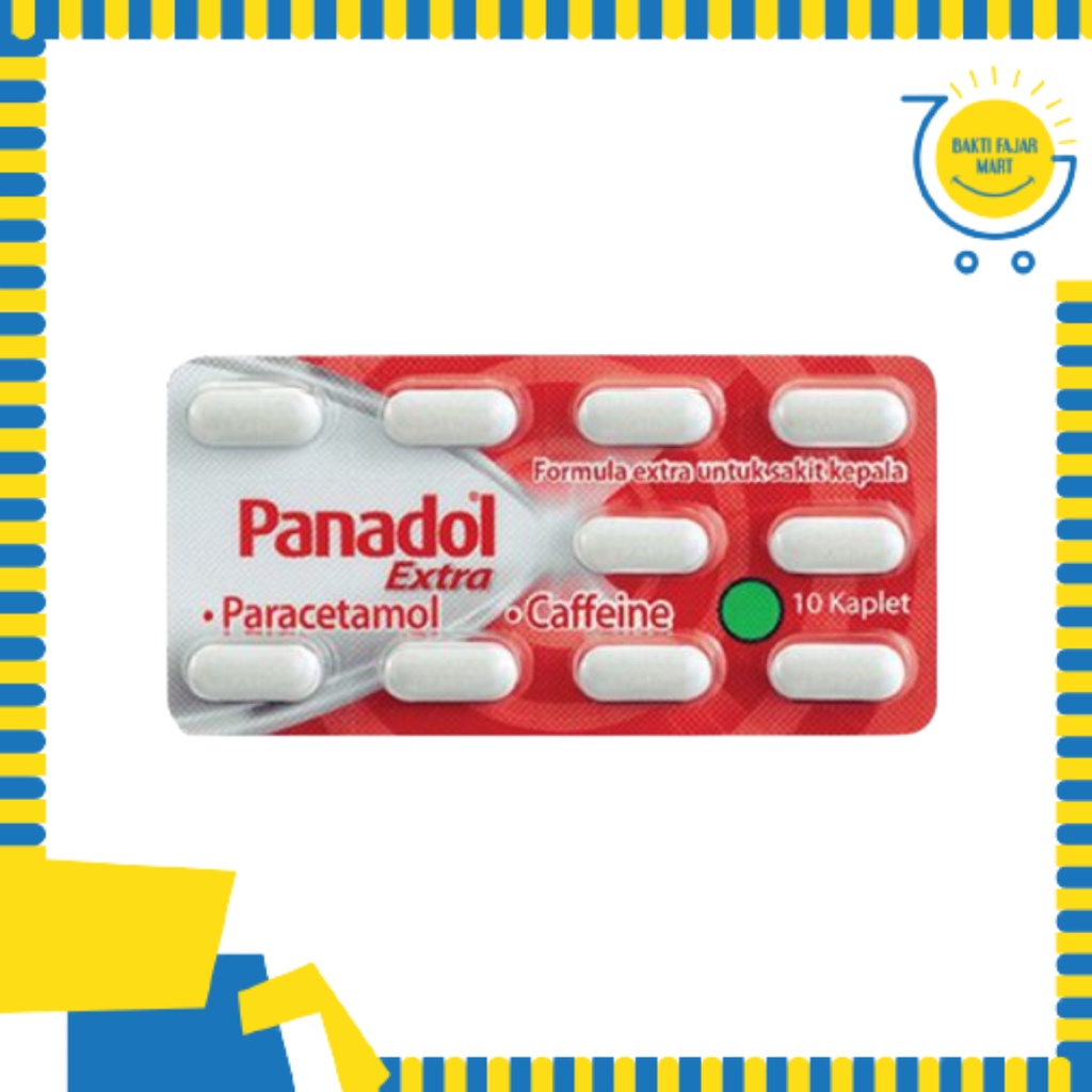 Jual Panadol Extra / Panadol Merah 1 Strip @10kaplet | Shopee Indonesia