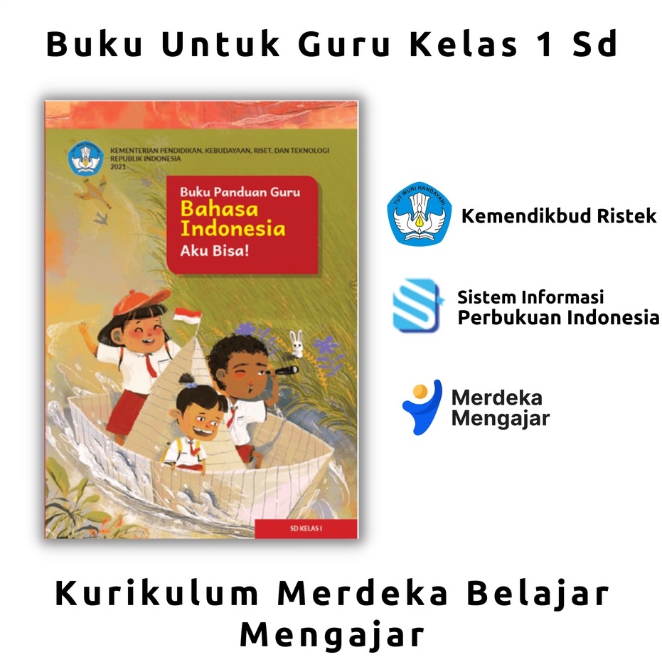 Jual Buku Untuk Guru Bahasa Indonesia Aku Bisa! SD Kelas 1 Kurikulum ...