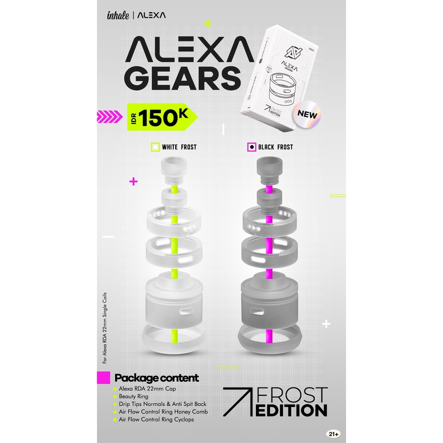 Jual Alexa Gears v1 BY INHALE ALEXA | Shopee Indonesia