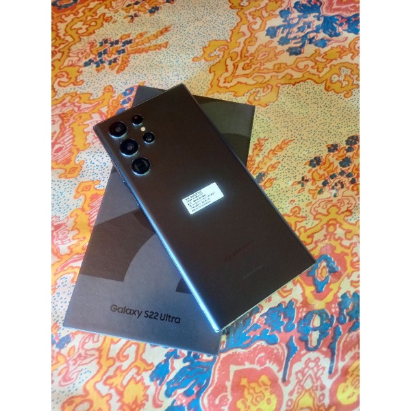 Jual hp samsung s22 ultra 512gb dan 256gb second mulus lengkap resmi sein siap pakai promo ...