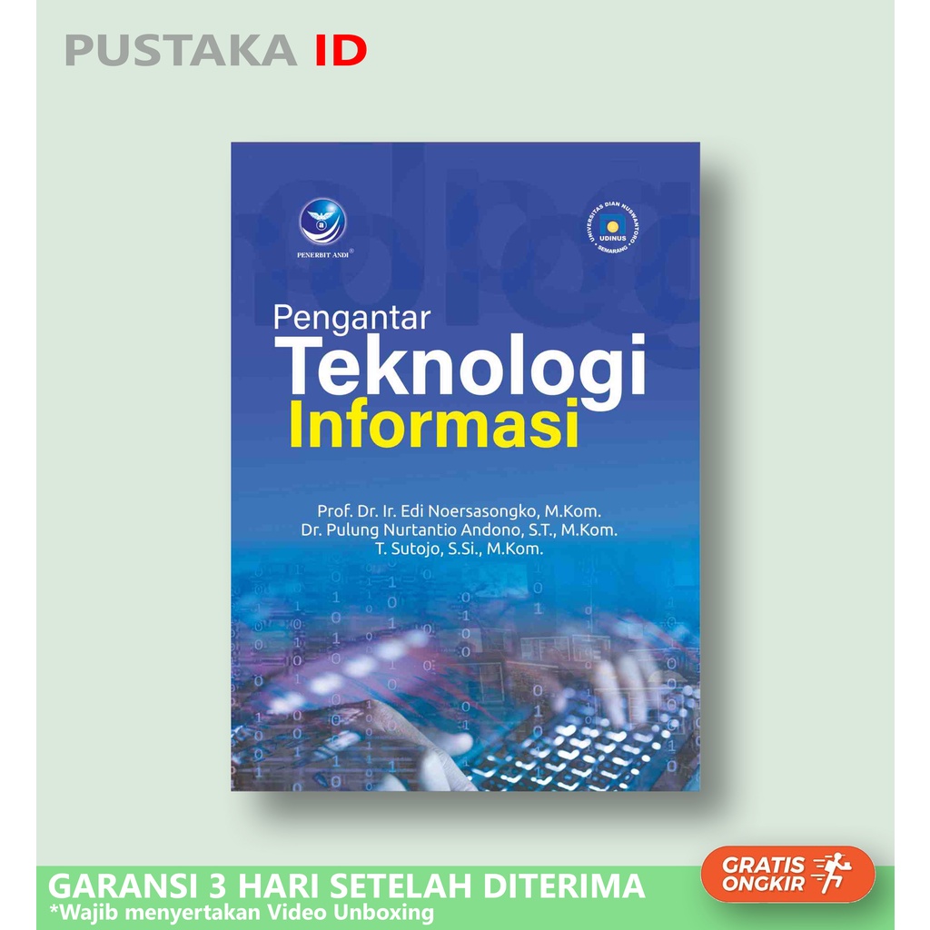 Jual Buku Pengantar Teknologi Informasi (UDINUS) - Original | Shopee ... Jual Buku Pengantar Teknologi Informasi (UDINUS) - Original | Shopee ...