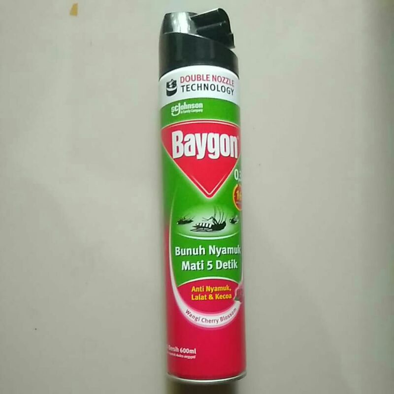 Jual Baygon Aerosol / Obat Nyamuk Semprot 600 ml | Shopee Indonesia