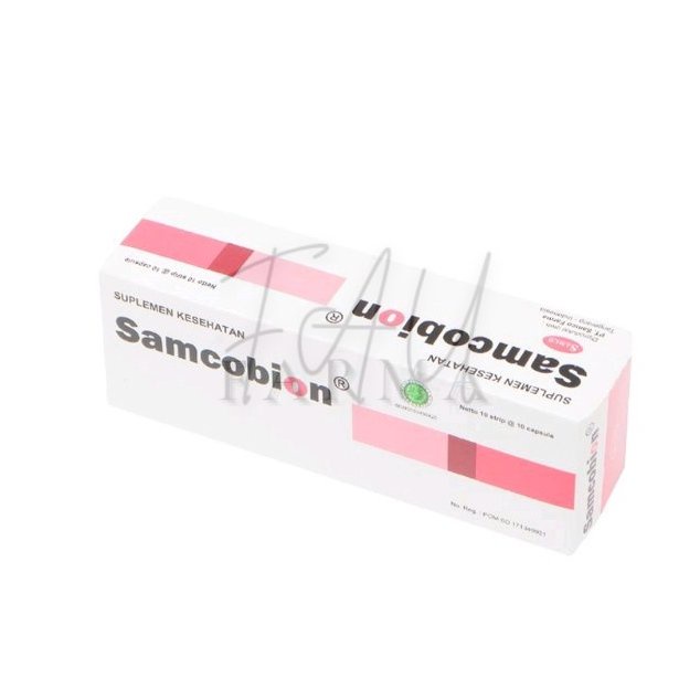Jual Samcobion / 100 kaplet -- Zat Besi, Multivitamin dan Mineral ...