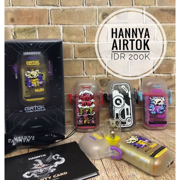 Jual Hannya Airtok Pod Kit By Vapelustion | Shopee Indonesia