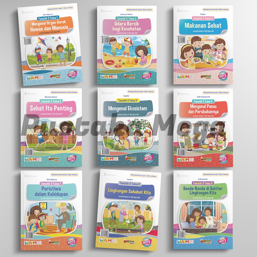 Jual Buku Tematik Kelas 5 SD Platinum Tiga Serangkai (Revisi Terbaru) | Shopee Indonesia