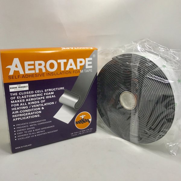 Jual Aerotape Aero Tape self adhesive insulation foam tape lebar 2 inci ...