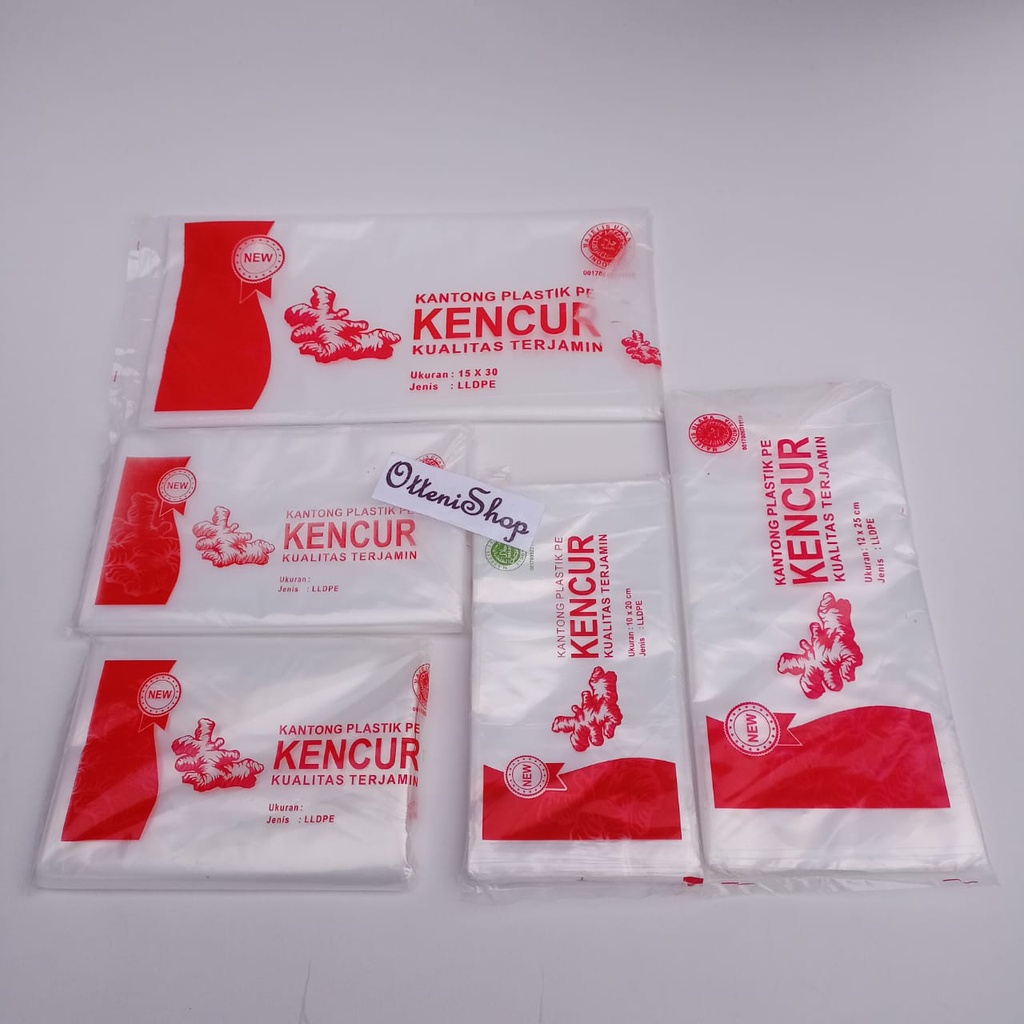 Jual Kantong plastik PE kencur merah kualitas terjamin plastik kiloan ...