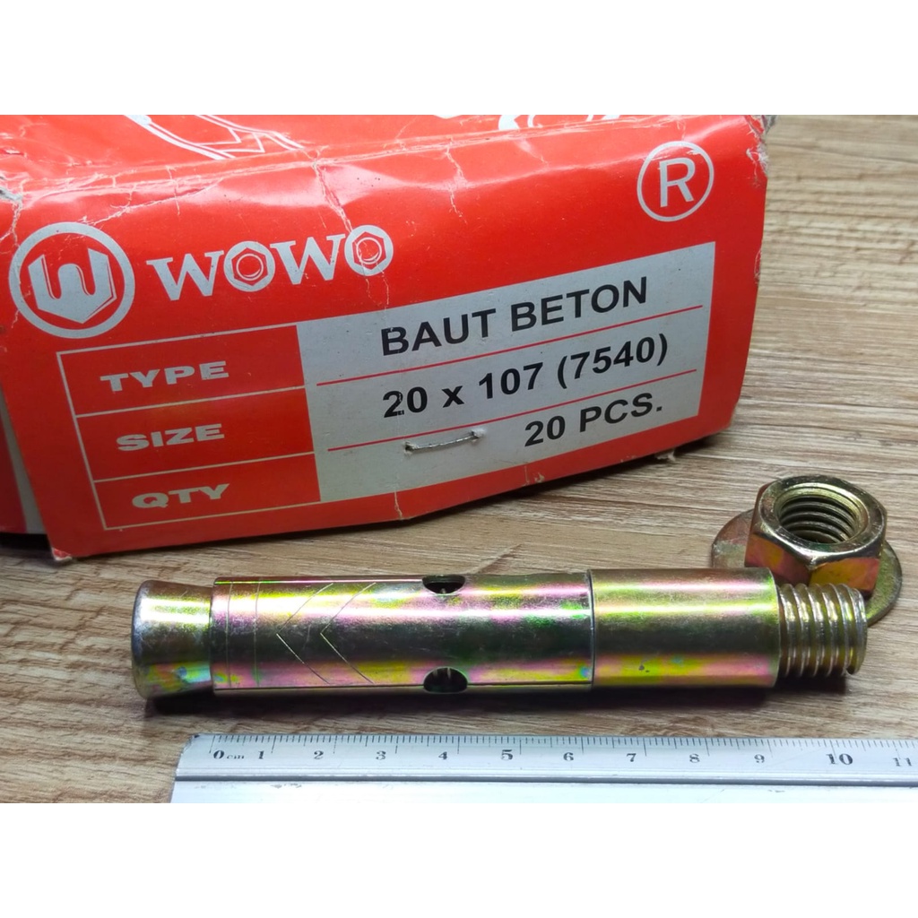 Jual Dinabolt 20 x 107 | Baut Beton | Baut Braket | Dinabol | Baut ...