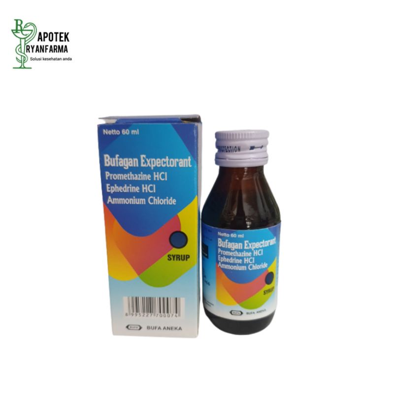 Jual Bufagan ekspektoran sirup 60ml / bupagan - obat batuk berdahak ...