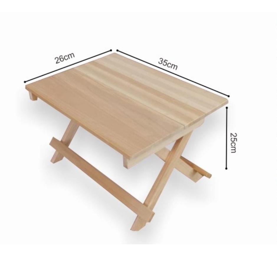 Jual Bagus!!!!!! Meja Lipat Kayu portable Meja Belajar Meja Ngaji TPA ...