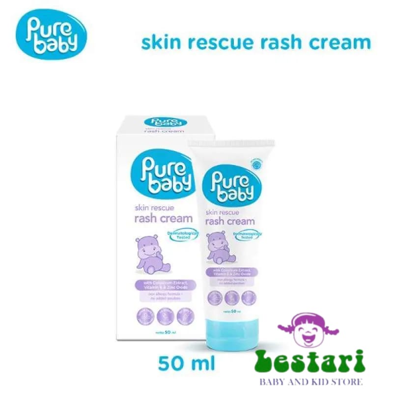 Jual PURE BABY SKIN RESCUE RASH CREAM 50ML | Shopee Indonesia