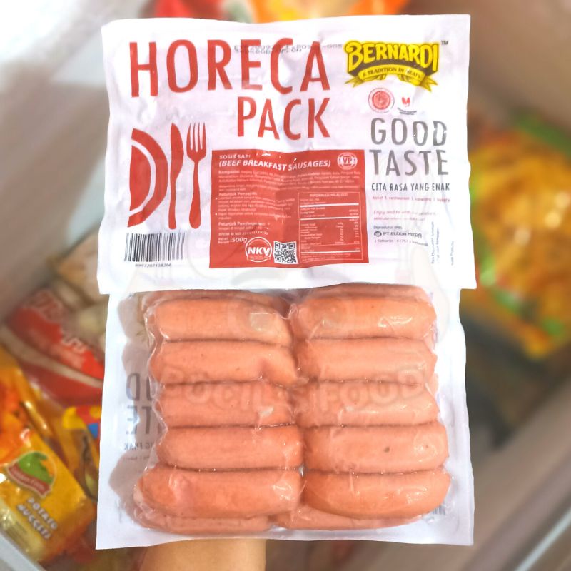 Jual Bernardi Sosis Horeca Pack 500g VP/CL/Sosis Horeca Bernardi 500g ...