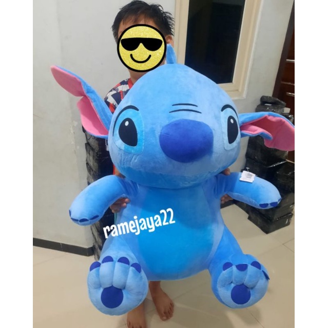 Jual boneka Stitch jumbo. lilo stitch jumbo | Shopee Indonesia