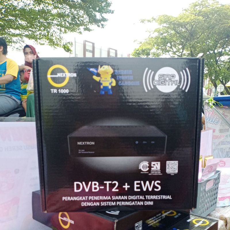 Jual STB DVB T2 / set top box NEXTRON TR1000 TV Digital | Shopee Indonesia