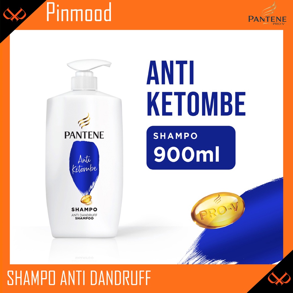 Jual PANTENE SHAMPOO ANTI DANDRUFF [ 900 ML ] SHAMPO RAMBUT ANTI KETOMBE SAMPO [P&G] | Shopee ...