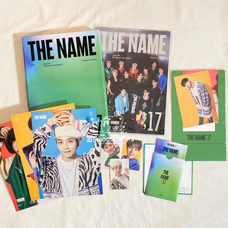 Jual [baca deskripsi] SEVENTEEN The Name 17 Photobook Future Odd Version SCoups Jeonghan Woozi ...