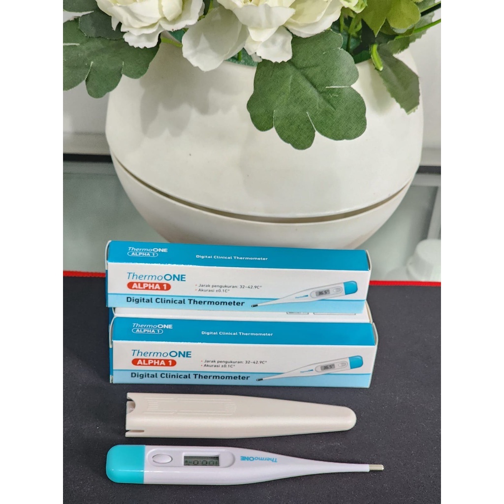 Jual TERMOMETER DIGITAL ONEMED ALPHA 1/ DIGITAL CLINICAL THERMOMETER ...
