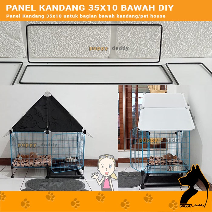 Jual PANEL KANDANG BAWAH 35X10CM - Panel besi 35x10cm | Shopee Indonesia