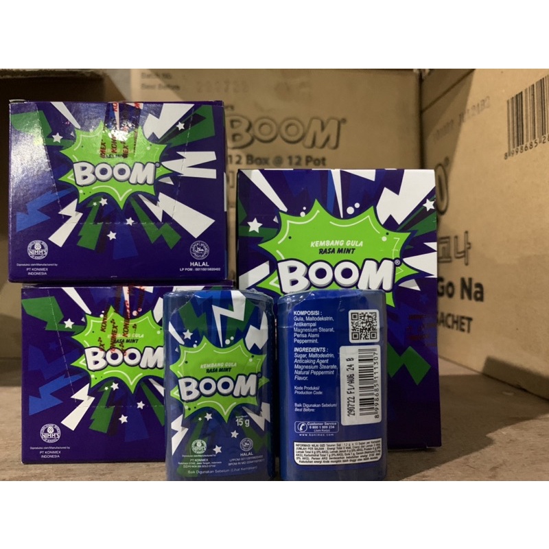 Jual Permen Boom Mint Original Kemasan Pot | Shopee Indonesia