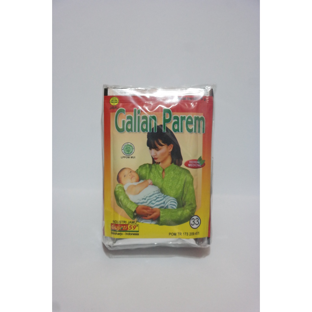Jual GUJATI - JAMU GALIAN PARAM / PAREM (ISI 10 SACHET) | Shopee Indonesia