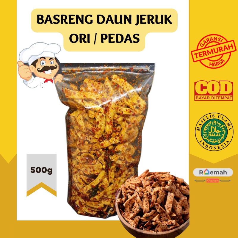 Jual Basreng Viral 500Gram Rasa Daun Jeruk | Shopee Indonesia