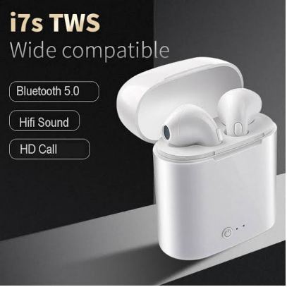 Jual Headset Bluetooth I7S TWS Versi 5.0 Sport True Wireless / Earphone HBQ i7S TWS Twins ...