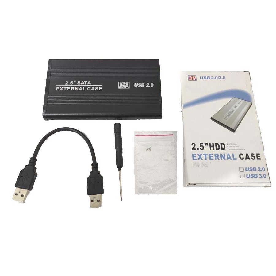 Jual Casing HDD Hardisk 2.5 Inch Sata External Case USB 2.0. Hardisk Laptop | Shopee Indonesia