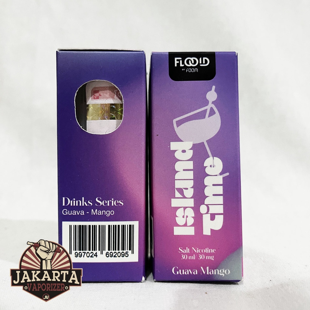 Jual [SALT] FOOM ISLAND TIME GUAVA MANGO SALTNIC 30ML 30MG BY FOOM | Shopee Indonesia