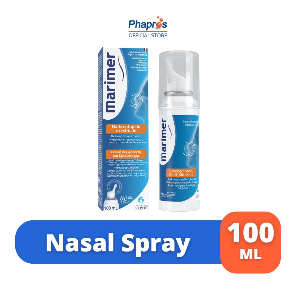 Jual Marimer Hypertonic Nasal Spray 100 ml | Shopee Indonesia