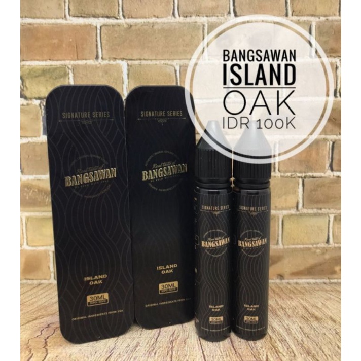 Jual Bangsawan Island Oak 30ml 12mg Nya Bangsawan Liquid | Shopee Indonesia